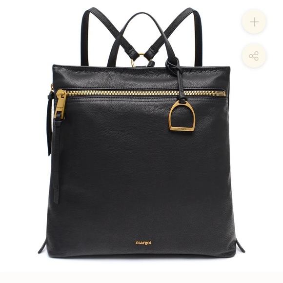 margot | Bags | Margot The Maggie Black Leather Backpack | Poshmark